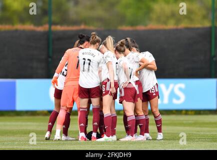 Liverpool, UK. 02nd May, 2021. Caitlin Foord (19 Arsenal) during the ...
