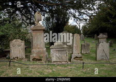 The 17th century Old Pentland Cemetery near Loanhead, Edinburgh ...
