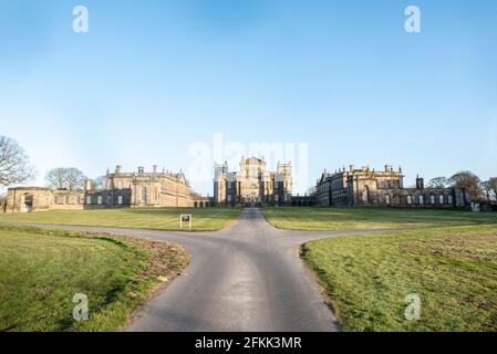 Seaton Delaval Hall English Baroque stately home designed by Sir John ...