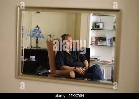 Martin Sixsmith at home in west London pic David Sandison 18/1/2007 ...