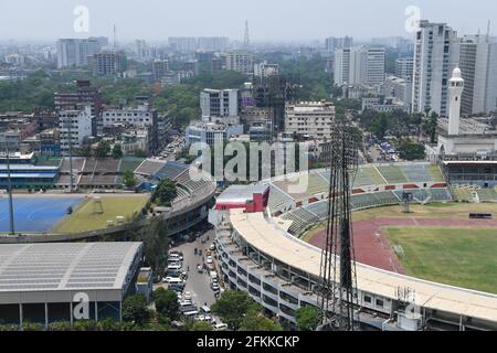 An aerial view of Bangabandhu National Stadium (BNS) in Dhaka ...