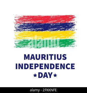 Flag of Mauritius, Republic of Mauritius. March 12, Independence day ...