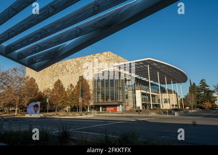 South view of the Robert and Margrit Mondavi Center for the Performing ...