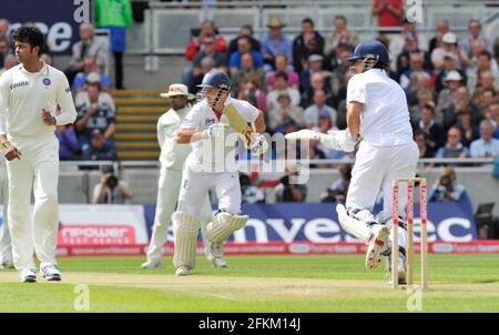 3rd TEST ENGLAND VINDIA AT EDGBASTON 2nd day.. PIETERSEN SIX OFF ...