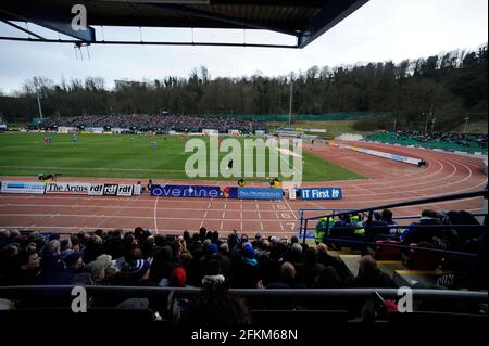BRIGHTON V CARLISLE at . Withdean Stadium AWAY END RIGHT. 5/10/2011 ...