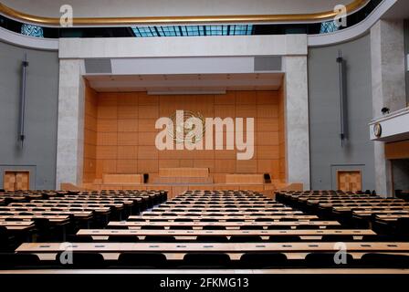 assembly hall at UN Headquarters, Geneva, Switzerland. The United ...