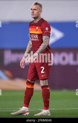 Rick Karsdorp of AS Roma during the Serie A match between AS Roma and ...