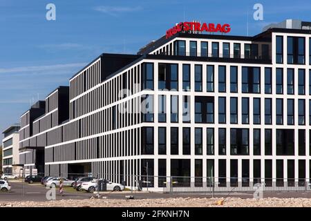 German headquarters of the construction company Strabag AG in the Deutz ...