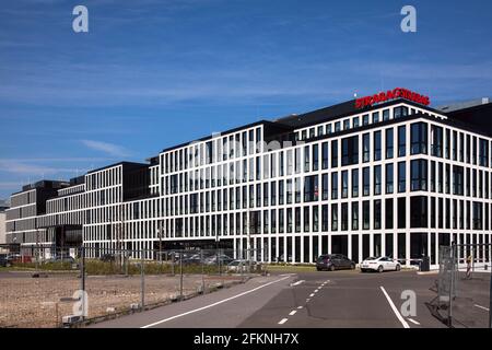 German headquarters of the construction company Strabag AG in the Deutz ...