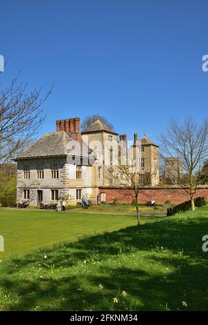 Cranborne Manor, Dorset. This Elizabethan manor house features as ...