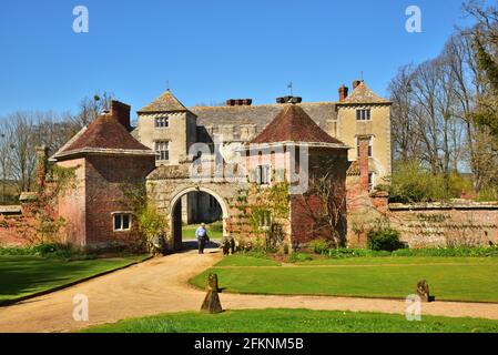 Cranborne Manor, Dorset. This Elizabethan manor house features as ...