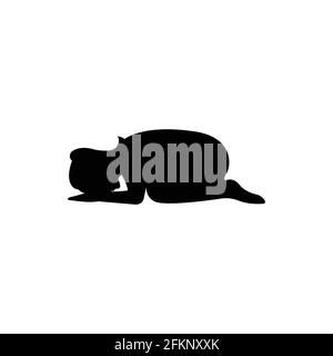 Vector illustration of india monk and woman Stock Vector Image & Art ...