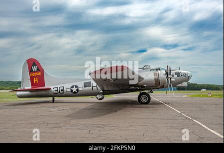 B-17 Flying Fortress, B-25 Mitchell, B-29 Superfortress, and B-52 ...