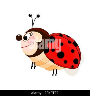 Ladybug Animal Cartoon Colored Clipart Stock Vector Image & Art - Alamy