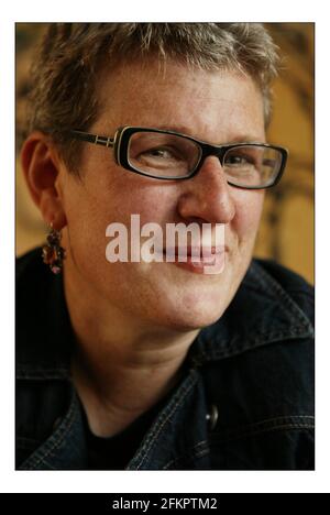 Meg Rosoff at home in Londonpic David Sandison 14/9/2005 Stock Photo ...