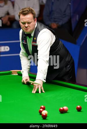 England's Shaun Murphy during day 11 of the Betfred World Snooker ...