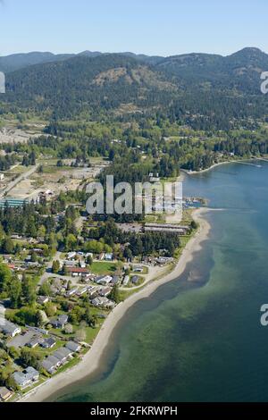 Sooke Aerial Photos, Vancouver Island, British Columbia Stock Photo - Alamy
