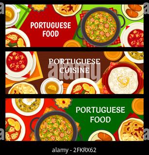 Portuguese cuisine menu food dishes, Portugal restaurant dinner and ...