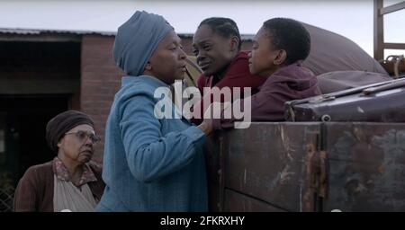 POPPIE NONGENA, from left: Clementine Mosimane, Nicole Holm, 2019 ...