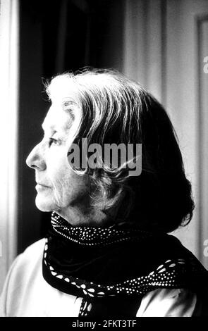 NADINE GORDIMER South African Author with her Nobel Prize in Literature ...