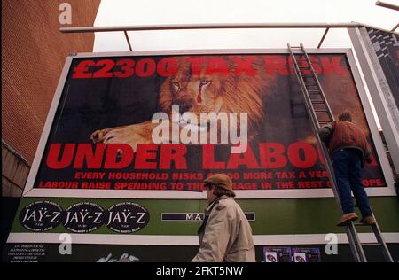 Anti Labour Advertising Poster by the Conservative Party called the ...