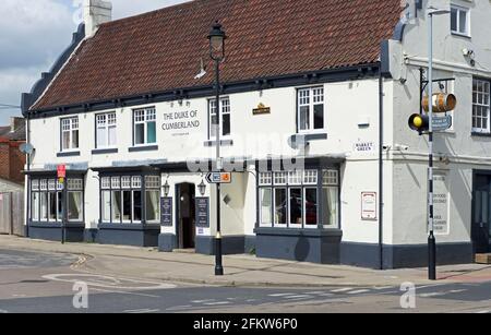The Duke of Cumberland pub in Cottingham, East Yorkshire, England UK ...