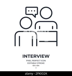 Collaboration pixel perfect linear icon Stock Vector Image & Art - Alamy