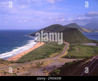 Dr Kennedy Simmonds Highway, St. Kitts, St. Kitts and Nevis, Lesser ...