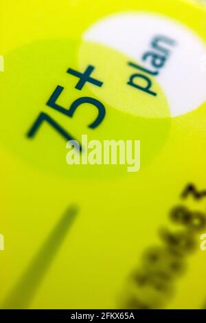 75+ plan TV Licensing Payment Card Stock Photo - Alamy