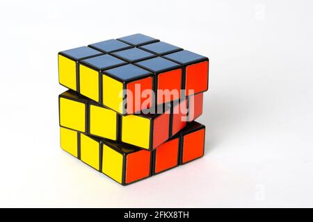 Rubik's Cube, Rubiks Cube Stock Photo - Alamy