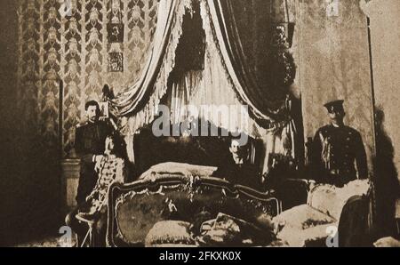 Assassination of King and Queen of Serbia Stock Photo - Alamy