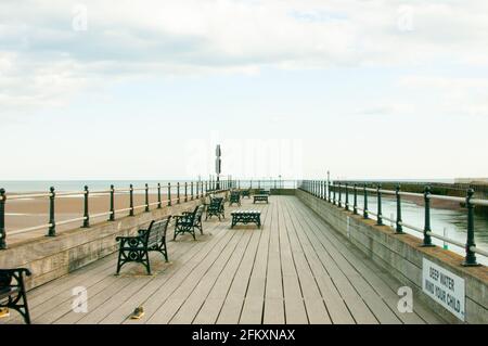 View of the beach Littlehampton Promenade West Sussex England Britain ...