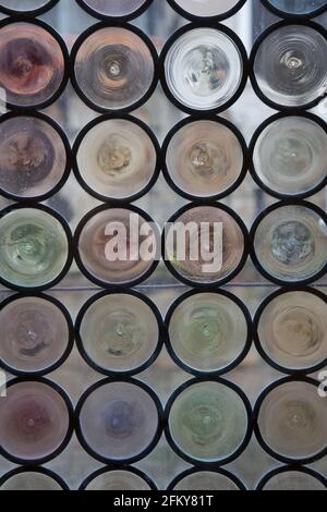 Typical ancient Venetian colored windows Stock Photo - Alamy