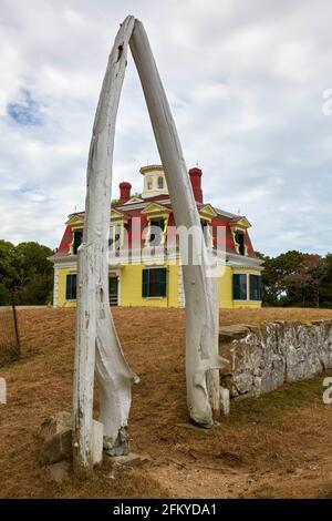 Captain Penniman House Fort Hill Eastham Cape Cod Massachusetts USA ...