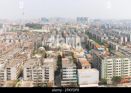 Guangzhou cityscape air pollution in Guangzhou China Stock Photo - Alamy