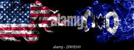 Smoke flags of Japan, Japanese and Japan, Japanese, Bihoro, Hokkaido ...