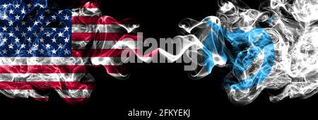 Smoke flags of Japan, Japanese and Japan, Japanese, Furubira, Hokkaido ...