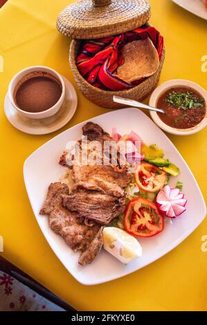 Yucatan Mexican Food Pork POC CHUC poc chuck. Pork marinaded in orange ...