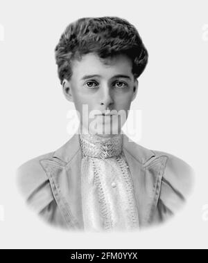 Edith Wharton (1862-1937), American Novelist and Short Story Writer ...