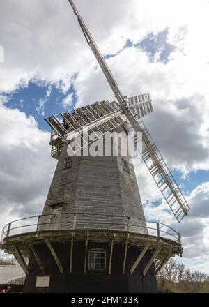 The windmill at Shipley, West Sussex famous for being the home of ...