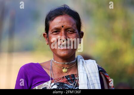 Khonds, tribal community in India Stock Photo - Alamy