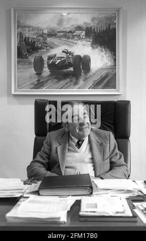 John Cooper co founder of Cooper Cars in 1993 Stock Photo - Alamy