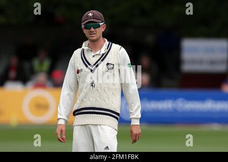 Kent skipper Joe Denly during Essex CCC vs Kent CCC, Specsavers County ...