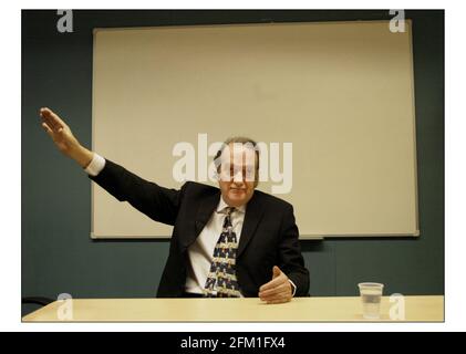 Prof Tim Brighouse, Schools Advisor to the Gov.pic David Sandison 4/12 ...