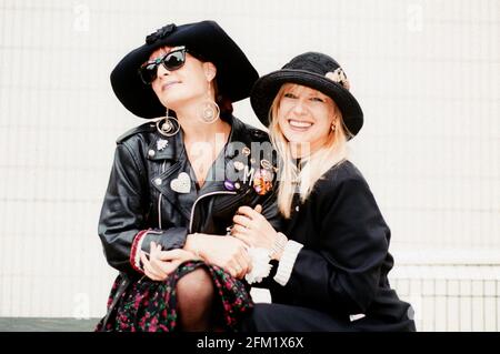 Tracey Bryn and Melissa Brooke Belland of Voice of the Beehive at a ...