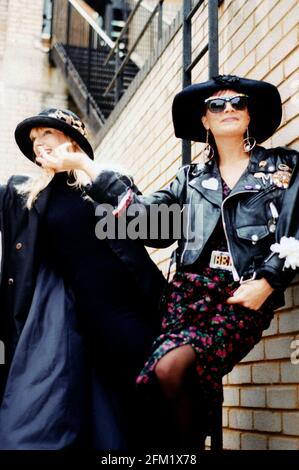 Tracey Bryn and Melissa Brooke Belland of Voice of the Beehive at a ...