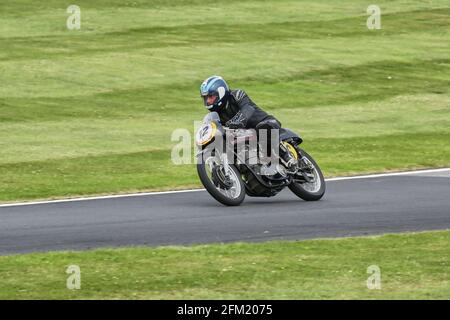 A Matchless racing motorcycle at speed Stock Photo - Alamy