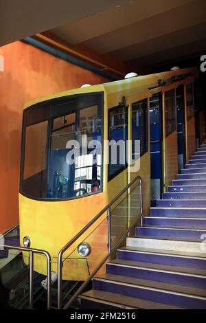 Athens Lykavittos Hill The funicular railway Stock Photo - Alamy