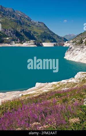 Mountain-view near Val d Isere Stock Photo - Alamy