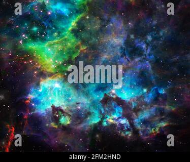 Galaxy and nebula. Magical background. Elements of this Image Furnished ...